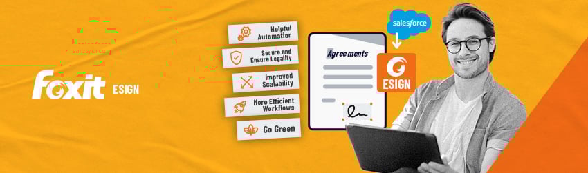 9 Reasons to Use Foxit eSign for Salesforce® | Foxit